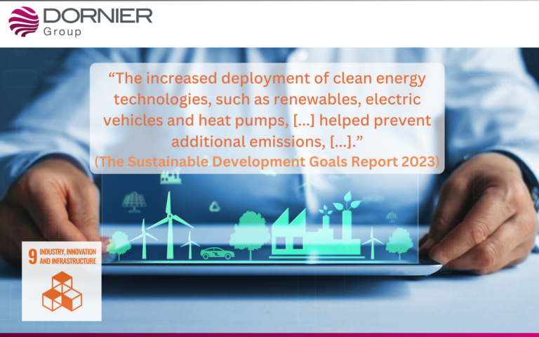 UN Sustainable Development Goal 9 - Dornier Group