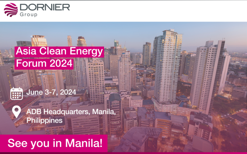 Asia Clean Energy Forum 2024 - Dornier Group