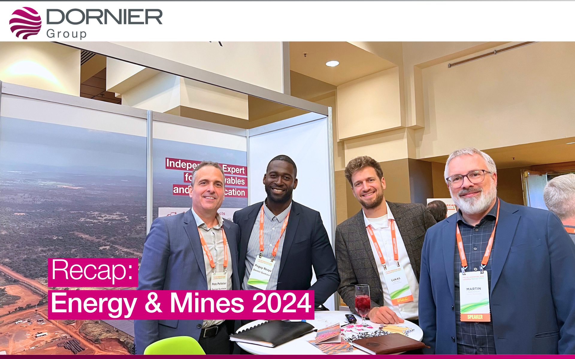 Recap - Energy and Mines 2024 - Dornier Group